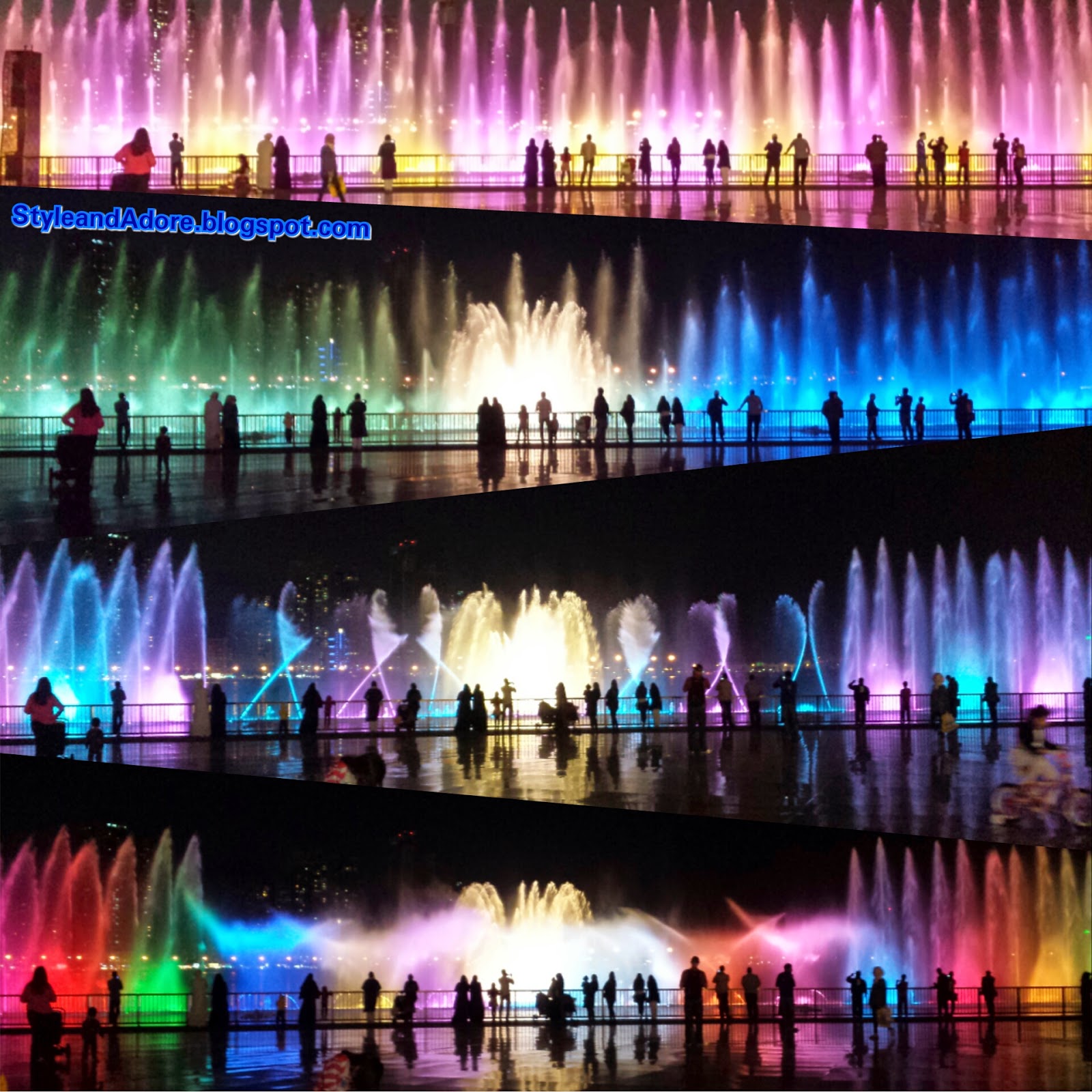 Style and Adore: Colourful Water fountain