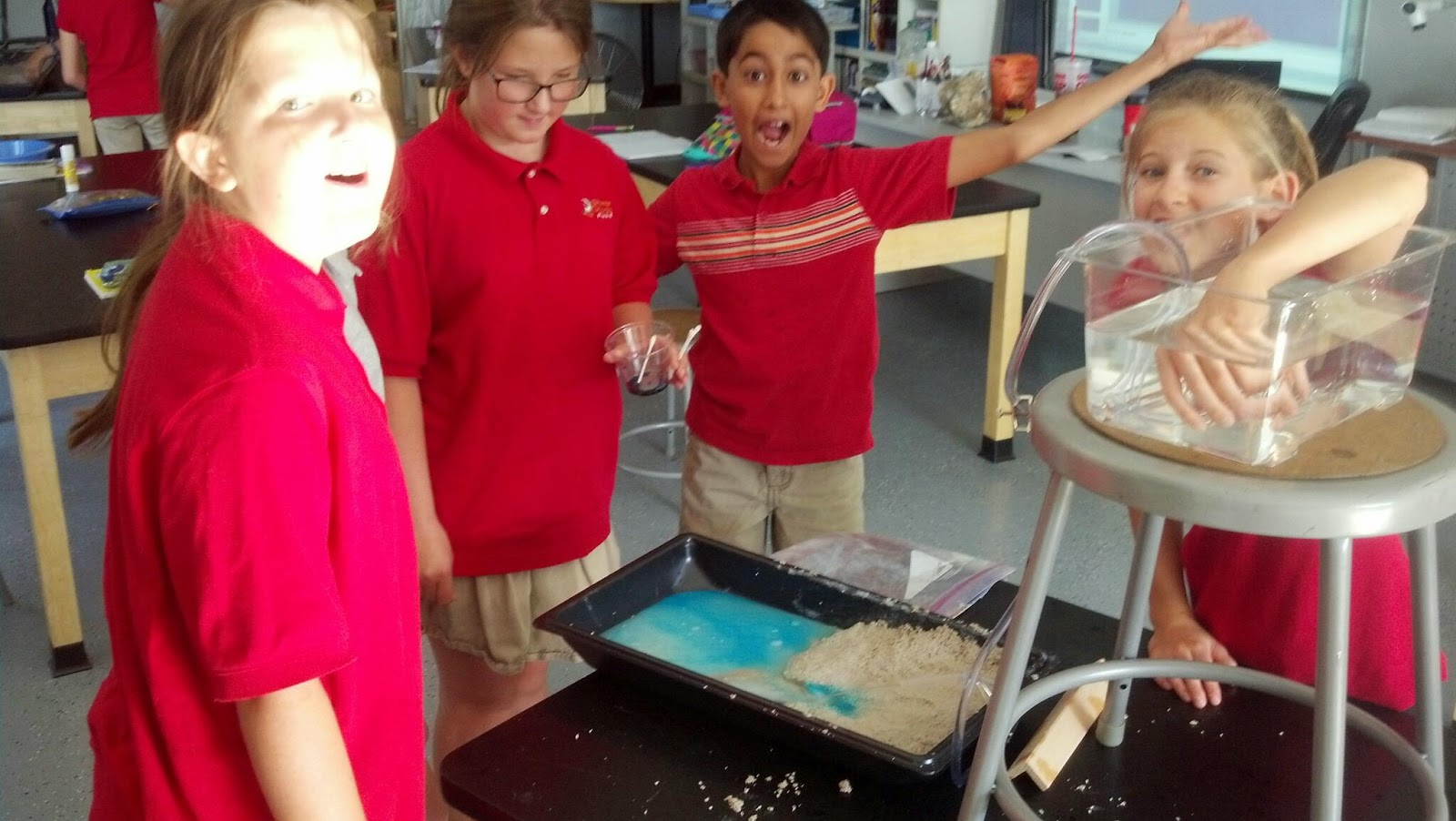Science Rocks: Yates 2013-15: Stream Tables