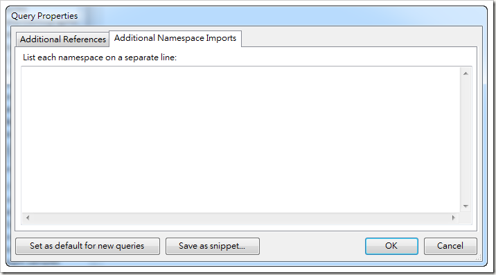 Mrkt 的程式學習筆記 Dynamic Linq Entity Framework Part 1:ms Sql Server Linqpad