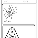 FICHAS DE LA LETRA A PARA NIÑOS DE PREESCOLAR