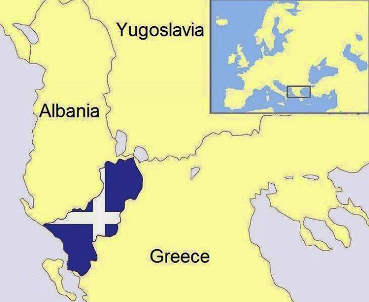 Ελληνική Βόρειος Ήπειρος 1914 , Ιστορική Ελληνική Χειμάρρα ...