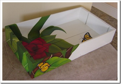 Dani Siegel: Hand Painted Wine Crates