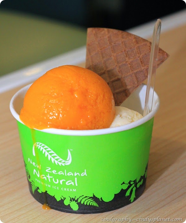 New Zealand Natural Ice Cream @ The Curve - Cindy's Planet
