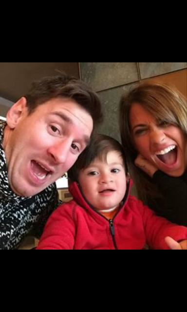 Checkout Lionel Messi's Super Cute Son And Baby Mama | SEE