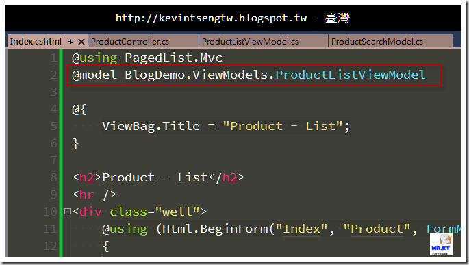 Mrkt 的程式學習筆記 練習題 Aspnet Mvc 資料列表顯示 分頁 查詢 Formmethodpost