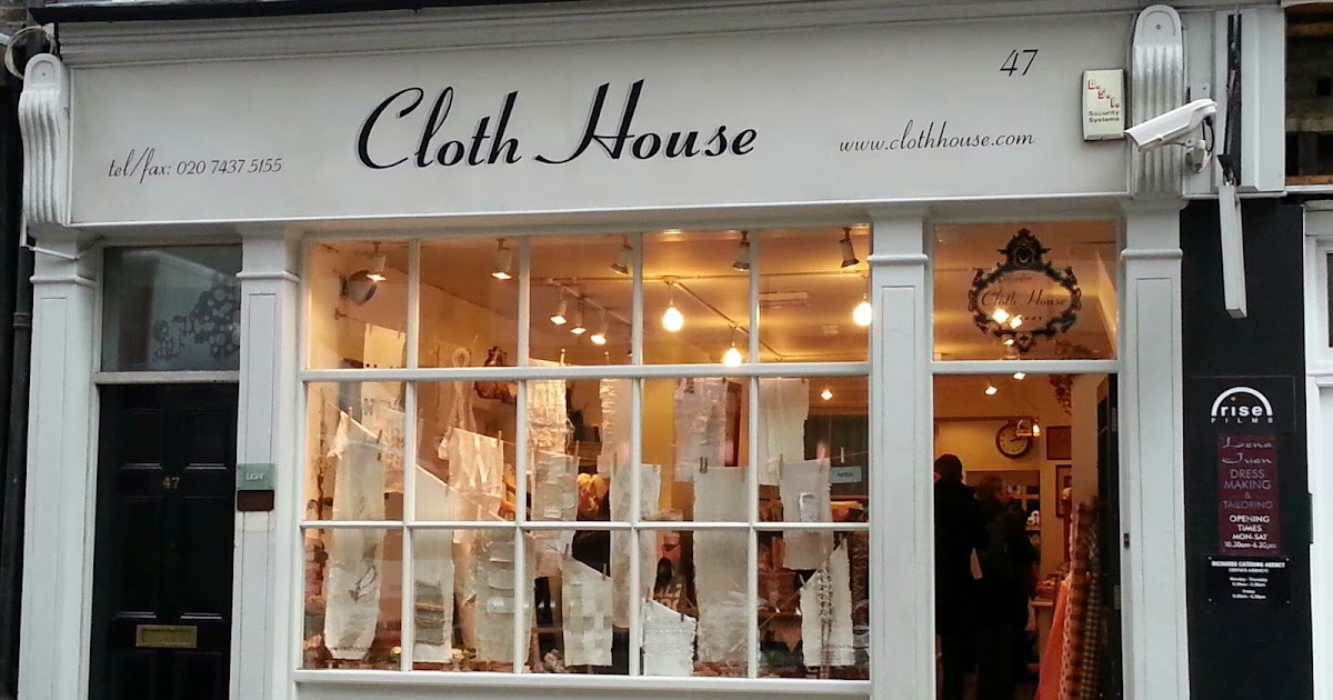 House of shabby: Cloth House, Berwick street, London.