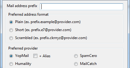 Easy Temporary Email Address Generator for Firefox