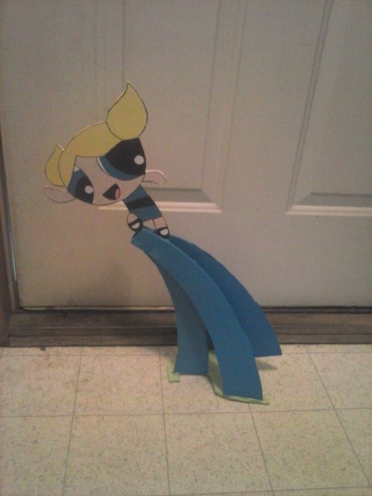 Yozlynn's Artwork : Power puff statue