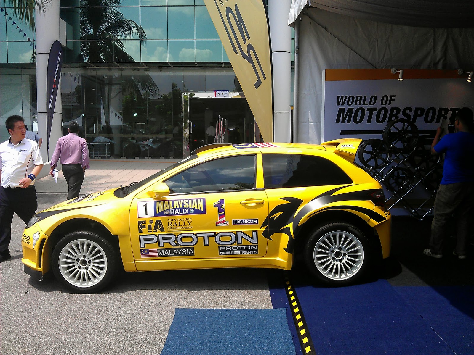 Motoring-Malaysia: Sunday car pic: Proton Satria Neo S2000 rally