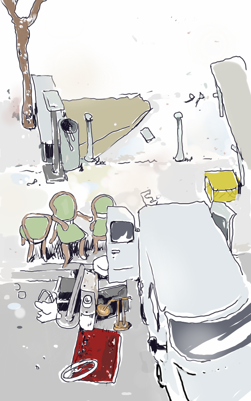 Flea market - Urban Sketchers