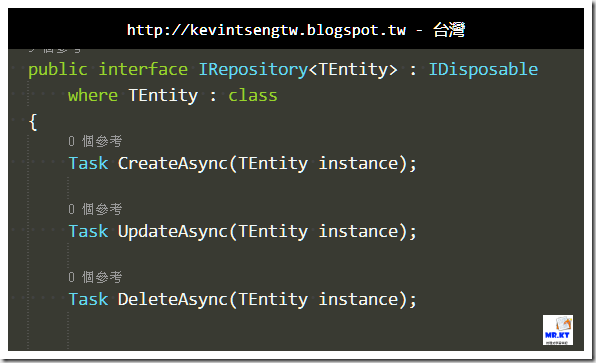 Mrkt 的程式學習筆記 初探 Entity Framework 6 Async Await Create Read Update