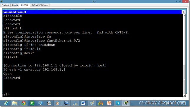 Easy Learning Telnet And Ssh On Packet Tracer