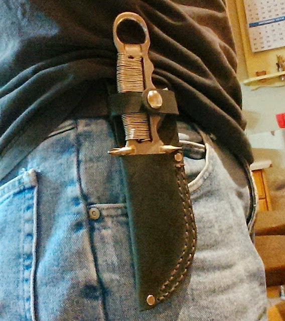 The coolest blog ever.: Biker Knife Sheath