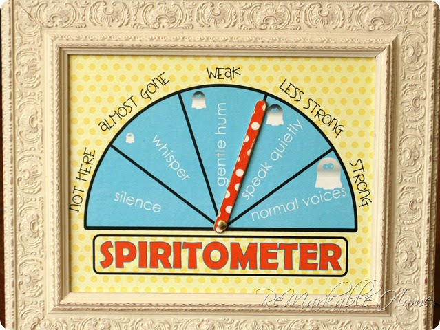 ReMarkable Home: SPIRITOMETER {Printable}