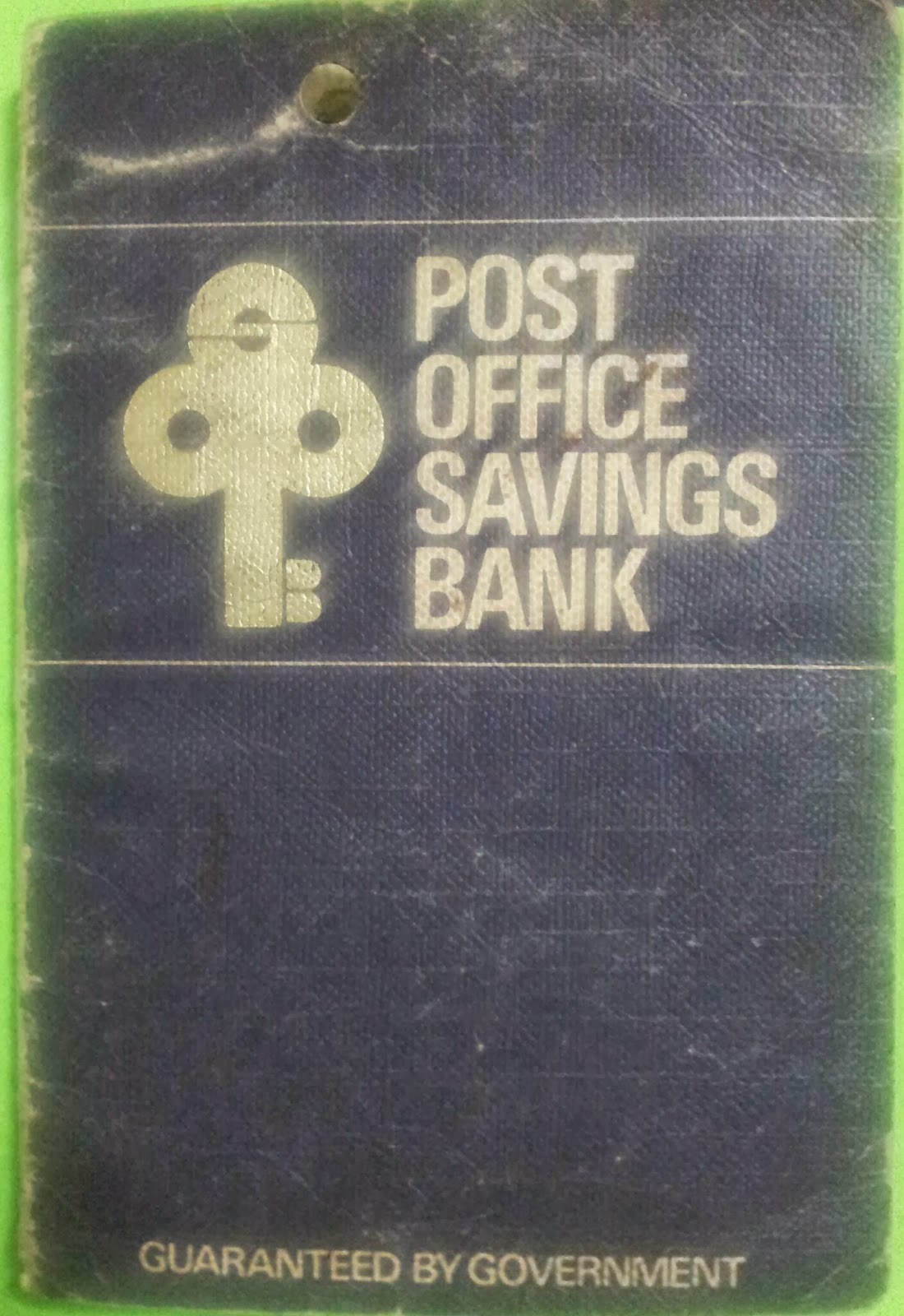 My Good Old Memories In Singapore: POSB BOOK