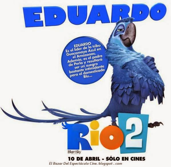 → Rio 2: Poster latino Argentina, personajes, afiche oficial, fecha de ...