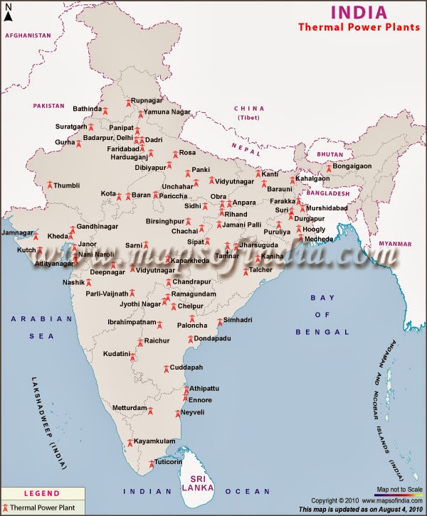 Major Thermal Power Plants in India | ENERGY NEWS