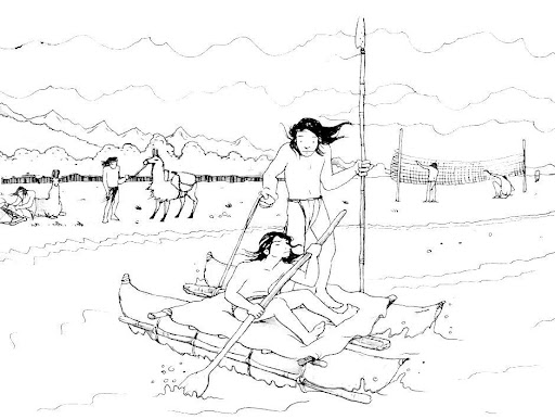 Imagenes de nomadas para colorear - Imagui