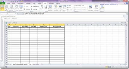 Excel Addict's Blog: 5 Fitur untuk Mengatur Tampilan Data pada Excel