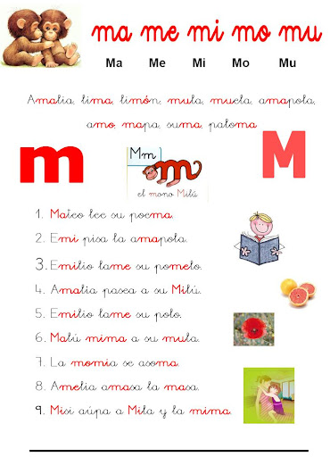 Laminas con la m - Imagui