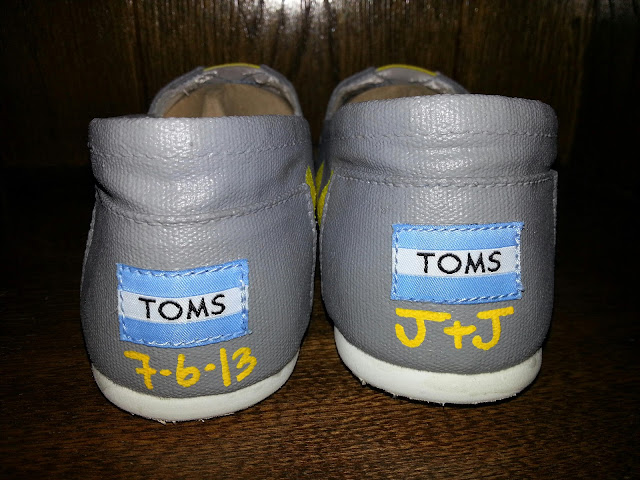 Customs By K Dub: Custom Painted Toms