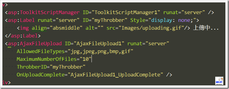 Mrkt 的程式學習筆記 Aspnet Ajax Control Toolkit April 2013 Release 更新功能:ajaxfileupload