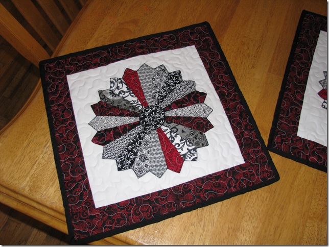 She Taught Me to Love it...: Dresden Table Runners