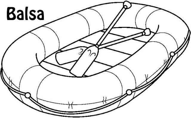 COLOREAR DIBUJOS DE BALSAS
