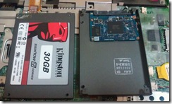 ももだんごはん: Thinkpad X41 SSD化