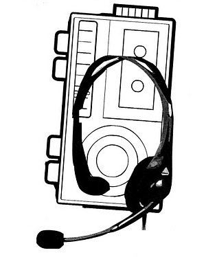 WALKMAN DIBUJOS PARA COLOREAR