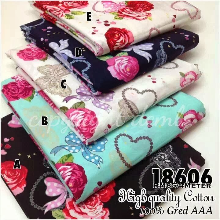 Fieza English Cotton : Kain english cotton