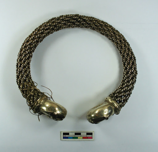 Silver torc from Snettisham hoard — Google Arts & Culture