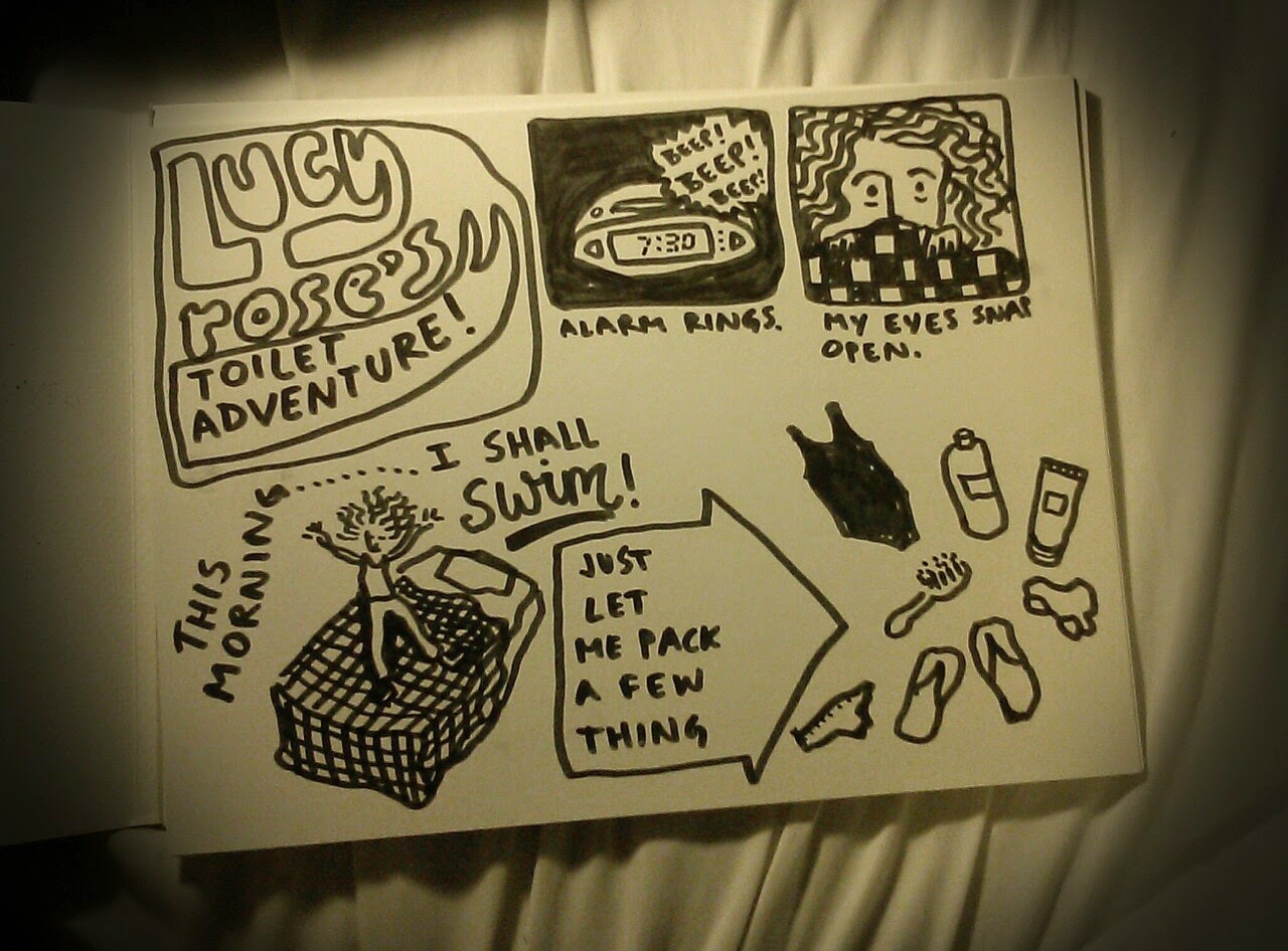 Lucy's Life: Doodle #5 - An Illustrated Story in 4 Parts