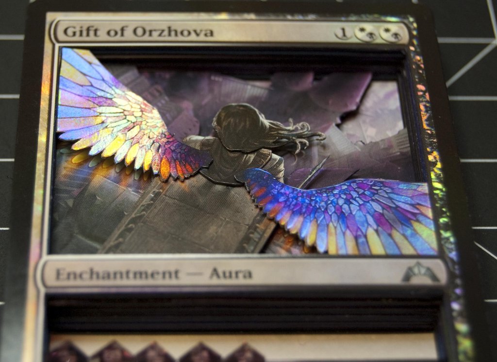 Altered Magic - 3D Altered Magic:The Gathering Cards: Gift of Orzhova