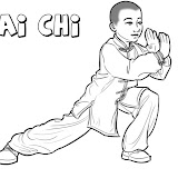 TAI CHI DIBUJOS PARA COLOREAR