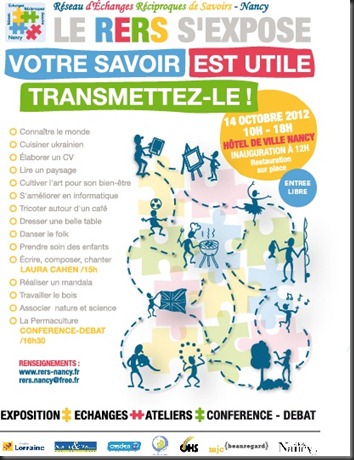 RERS Kingersheim: Les RERS s’exposent à Nancy : 14 octobre RERS Kingersheim: Les RERS s’exposent à Nancy : 14 octobre