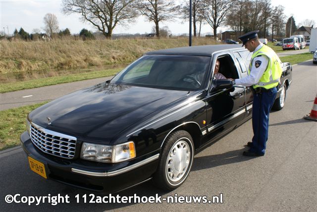 Grote controle op gevaarlijke N318 - 112 Achterhoek Nieuws