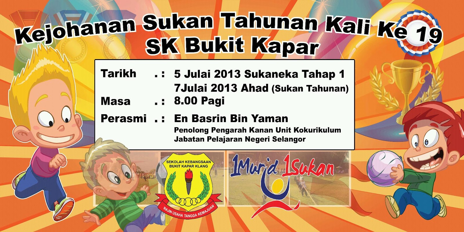 Farmuns Meranti Putih Enterprise: Banner Kejohanan Sukan Tahunan