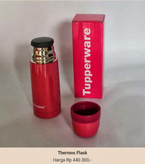 TOKO TUPPERWARE ONLINE : Tupperware termos flask