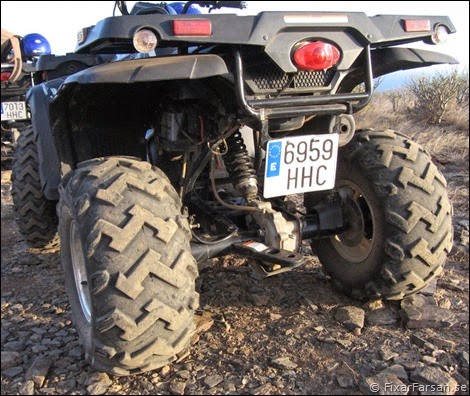 Test: ATV / Quad / Fyrhjuling På Bergsstigar | FixarFarsan