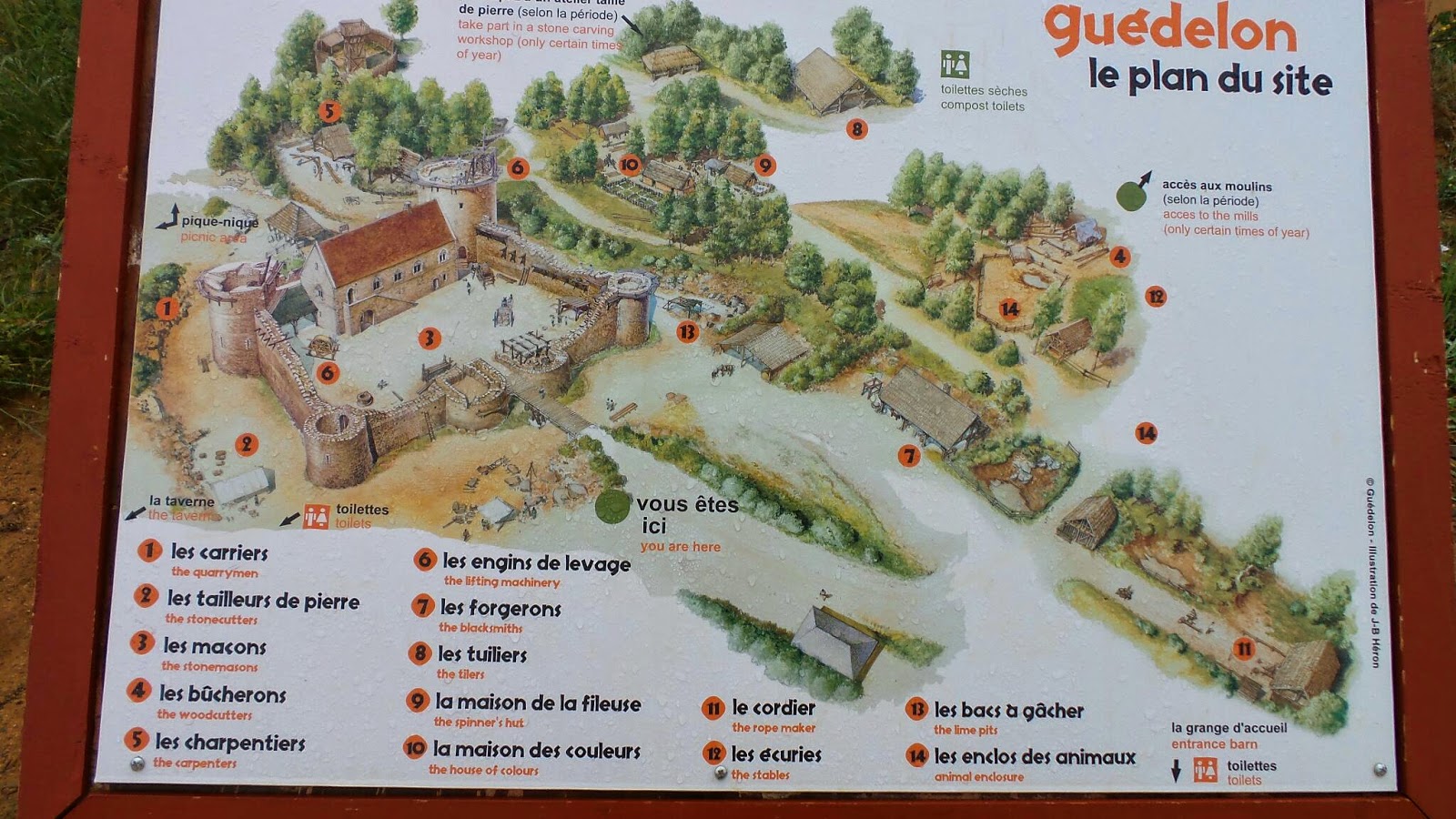 Travelling with MM: Guédelon Medieval Village France