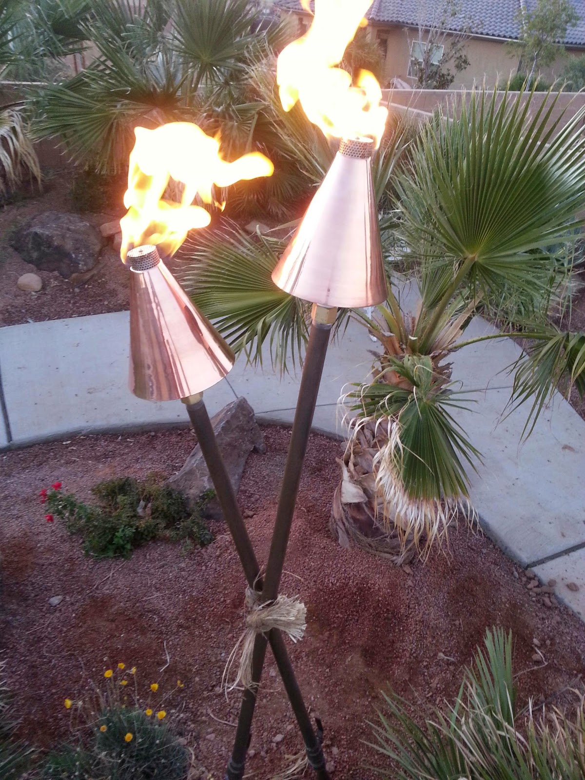 Gas Piping, Gas Tiki Torches. Salt Lake, Provo, St.George Utah, Fire ...