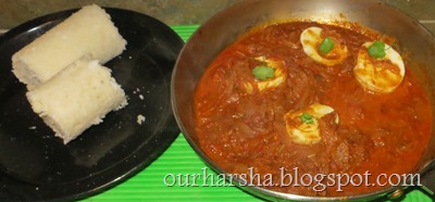 ::My Hobbies::: Rice Flour Puttu (Ari puttu) and Egg curry