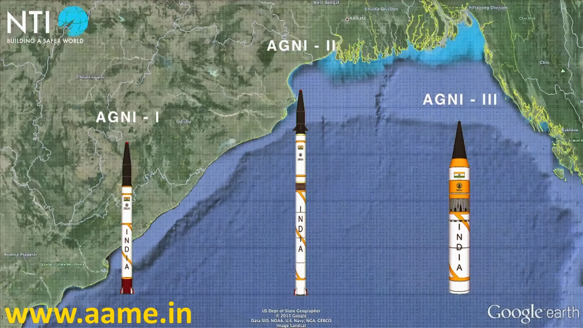 Agni-series Of India's Ballistic Missiles - AA Me, IN