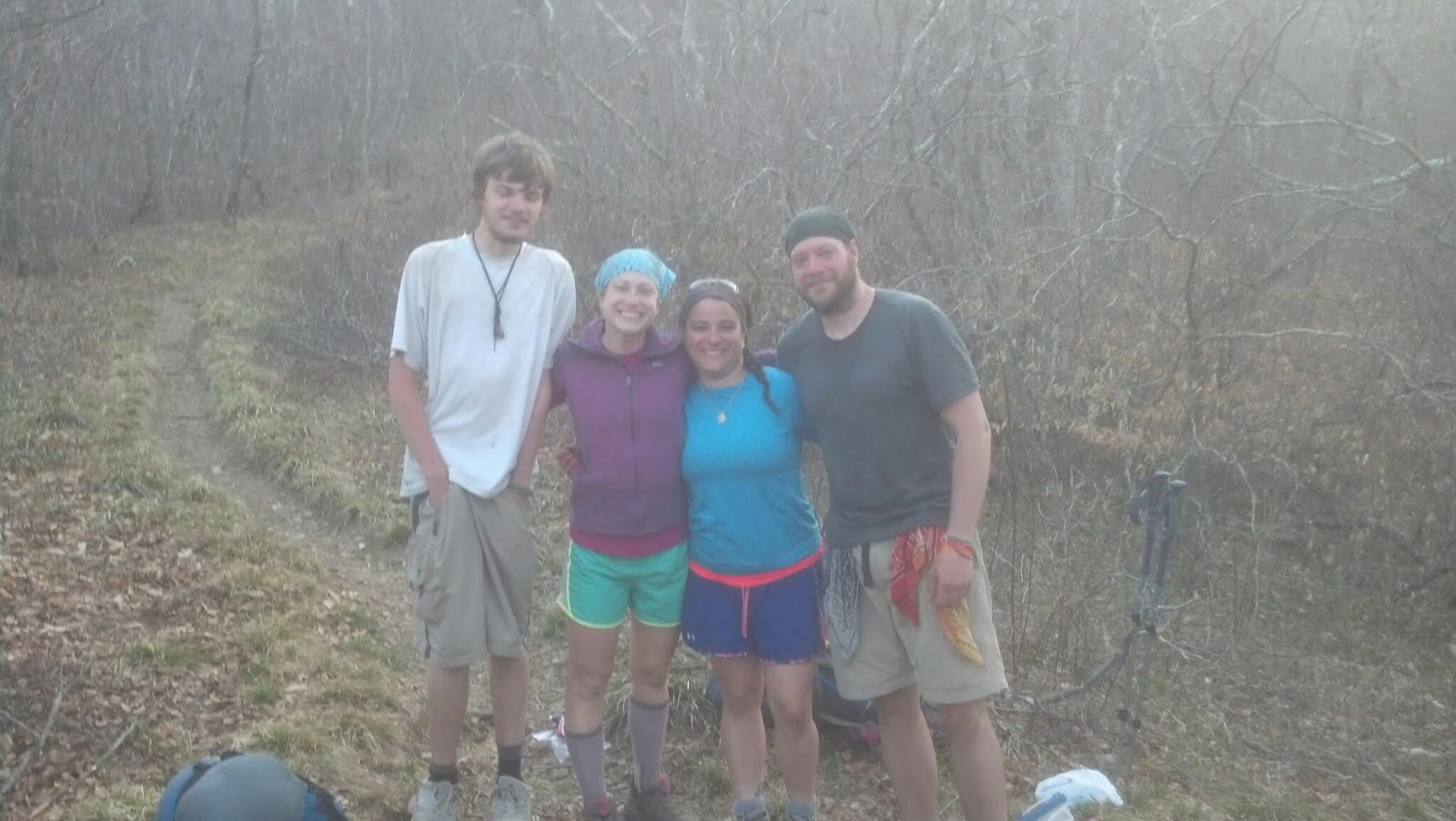 Appalachian Trail 2013: April 10 (Day 24) - Birch Spring Gap to Derrick ...