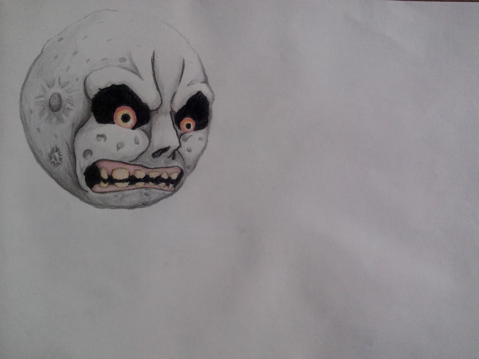 Hiew Drawing: Legend of Zelda: Majoras Mask - Moon