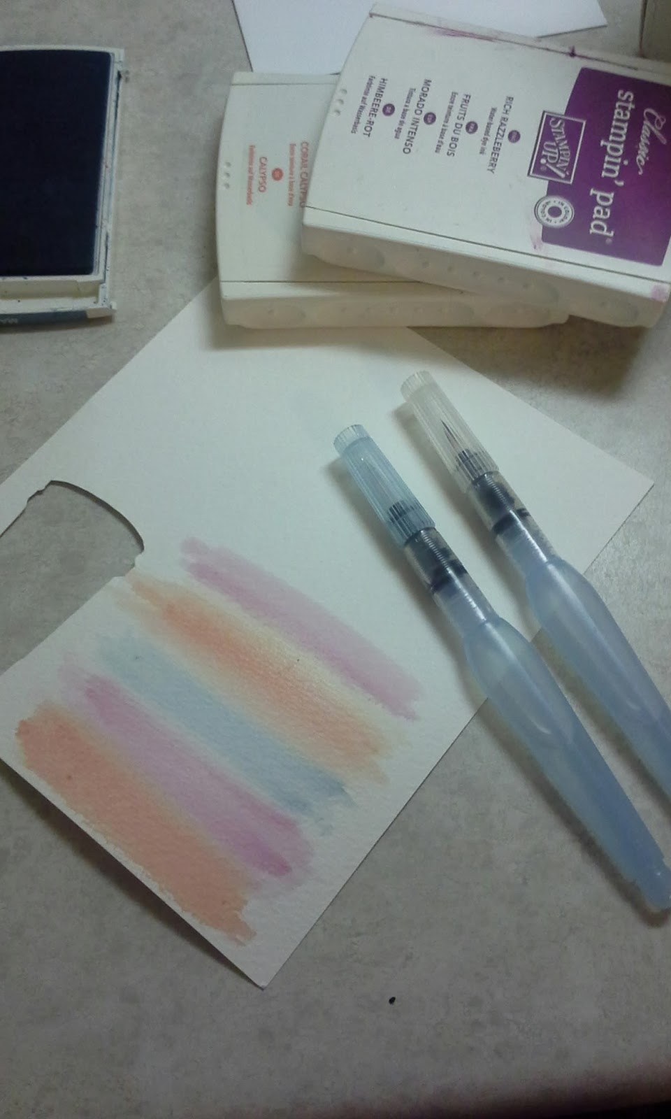 Stampin' With TNT: Easter Watercolor Card