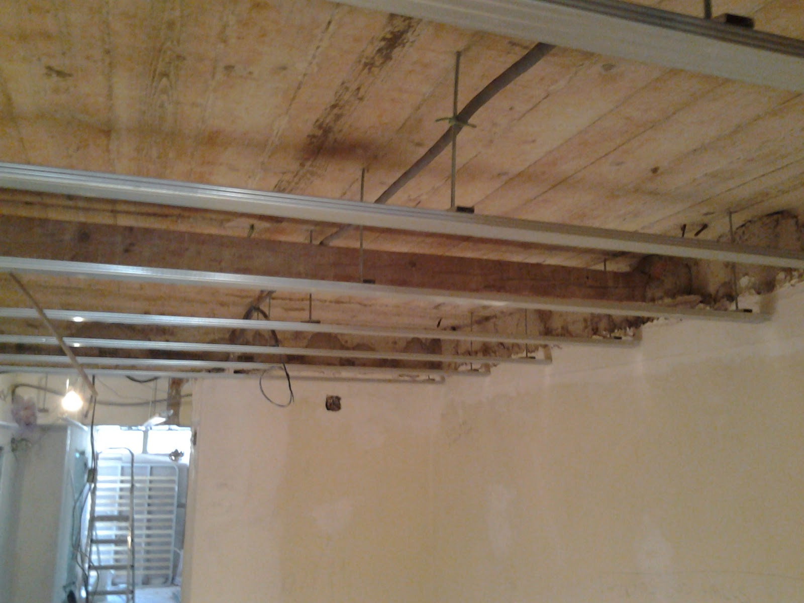 Tecto de gesso cartonado (pladur)