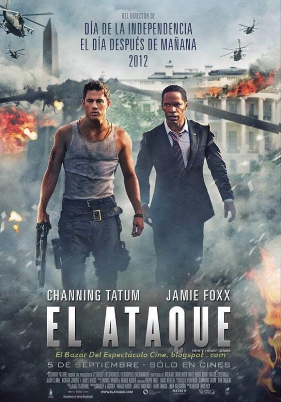 El ataque: Poster latino Argentina, afiche: White house down: El Bazar ...