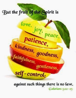 Verses from the Bible, the Word of God: By you fruit you are known